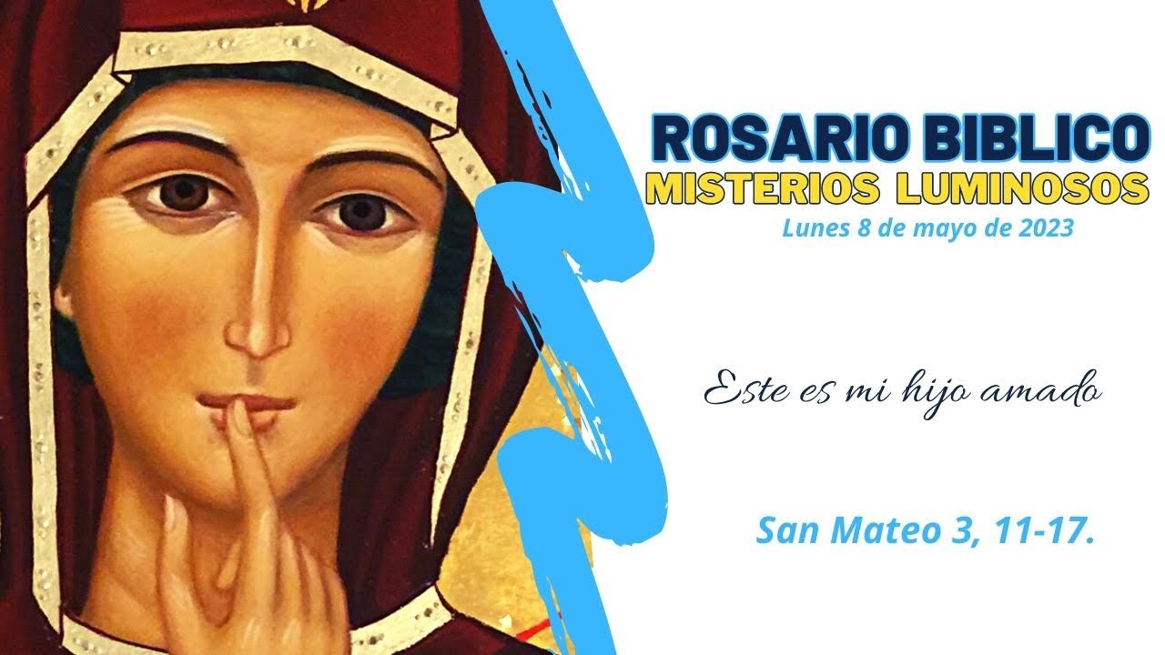 Rosario Bíblico Misterios Luminosos: Primer Misterio el Bautizo de ...