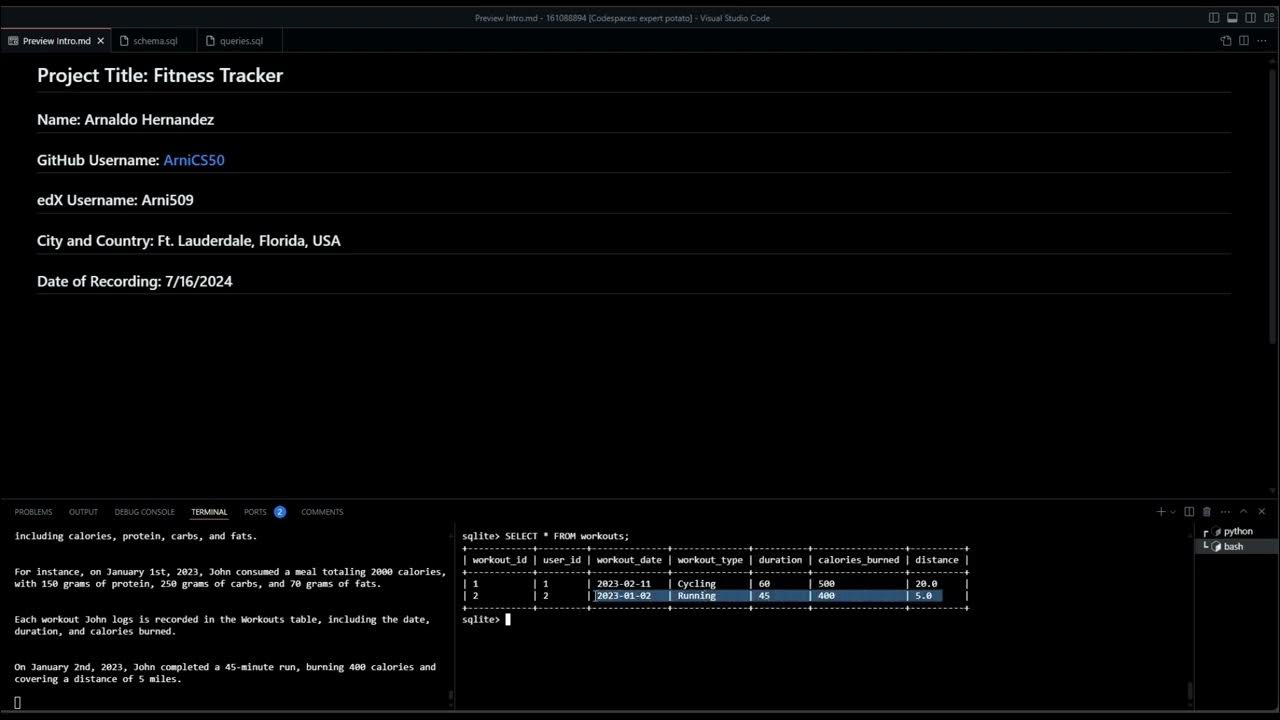 CS50 SQL Final Project - YouTube