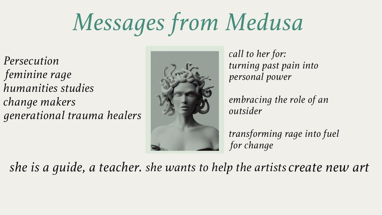 Messages from Medusa about feminine rage, changemakers, ushering in of ...