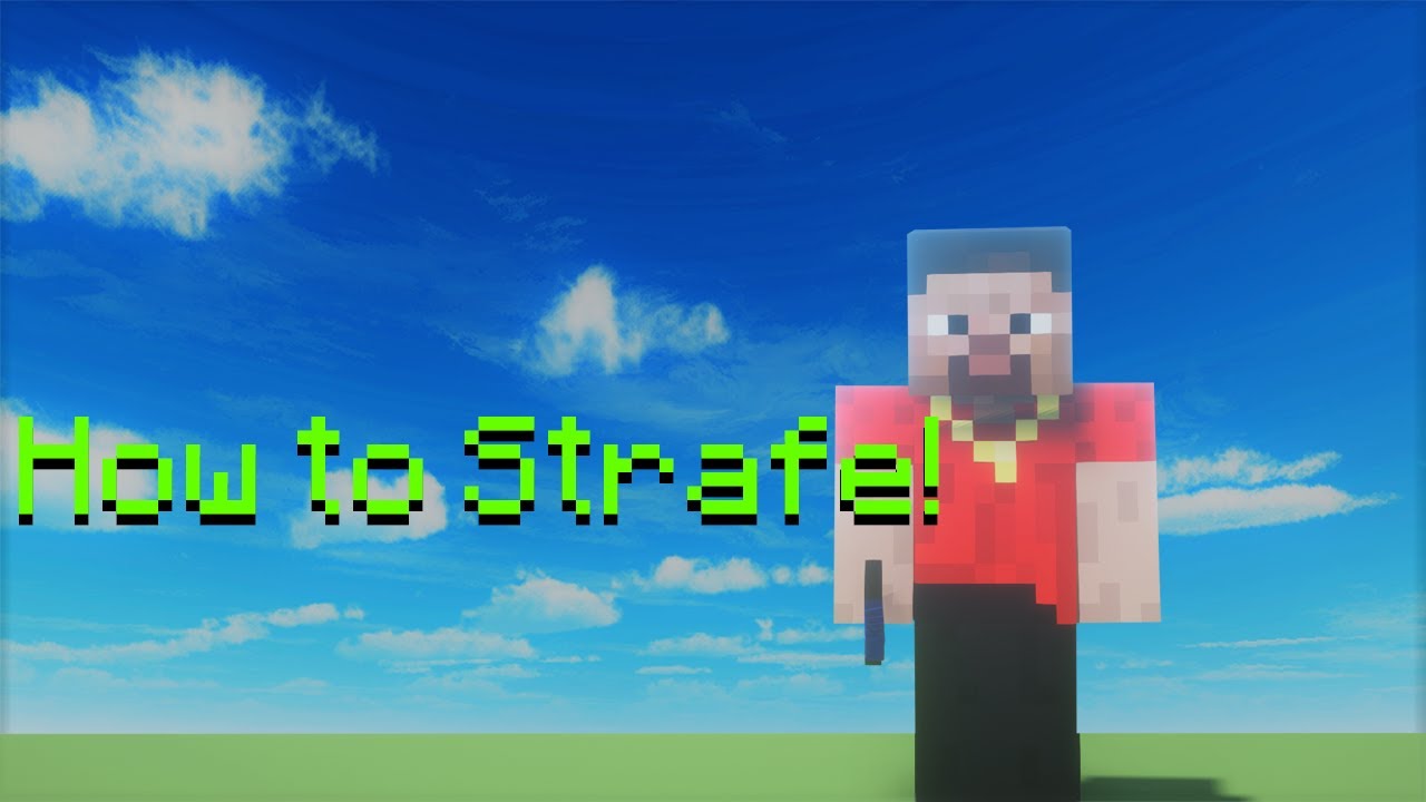 How to ACTUALLY Strafe! (1.18) - YouTube