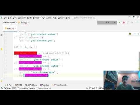 Snake Water Gun Game Using Python: Game Development Series - YouTube