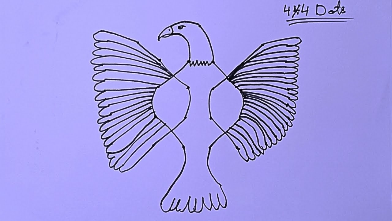 How to draw a Eagle Drawing with easy step by step tutorial 🦅🦅🦅 - YouTube