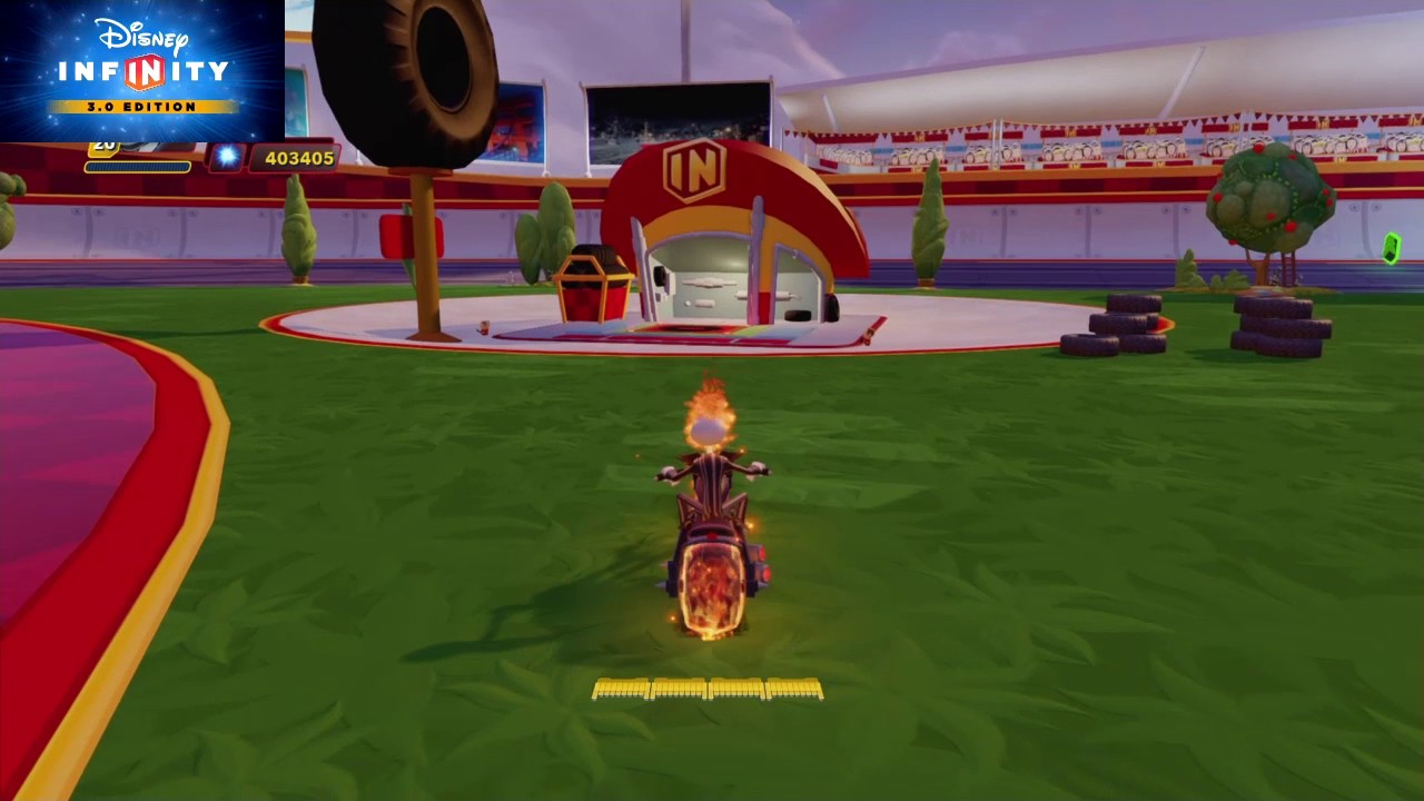 Disney Infinity Speedway (3)Jack Skellington und Ghostriders sein ...