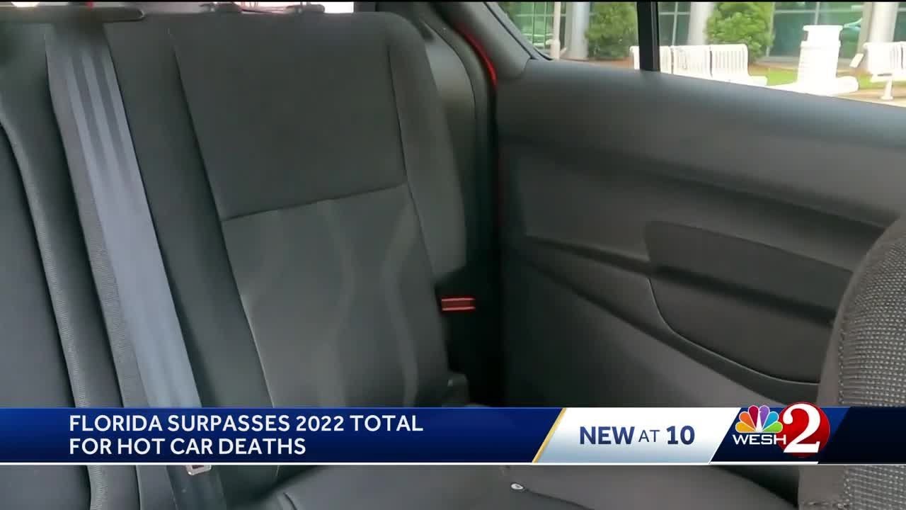 Amount of Florida hot car deaths in 2023 surpass last year's numbers ...
