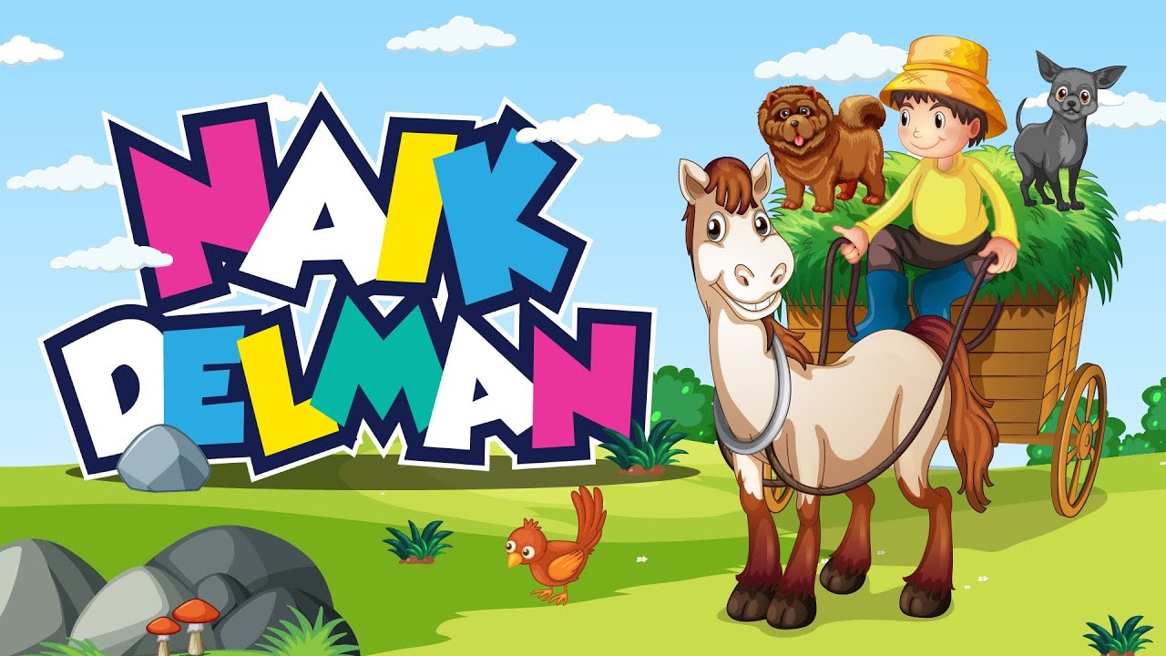 NAIK DELMAN ANIMASI | NAIK KUDA DELMAN | LAGU NAIK DELMAN ISTIMEWA ...