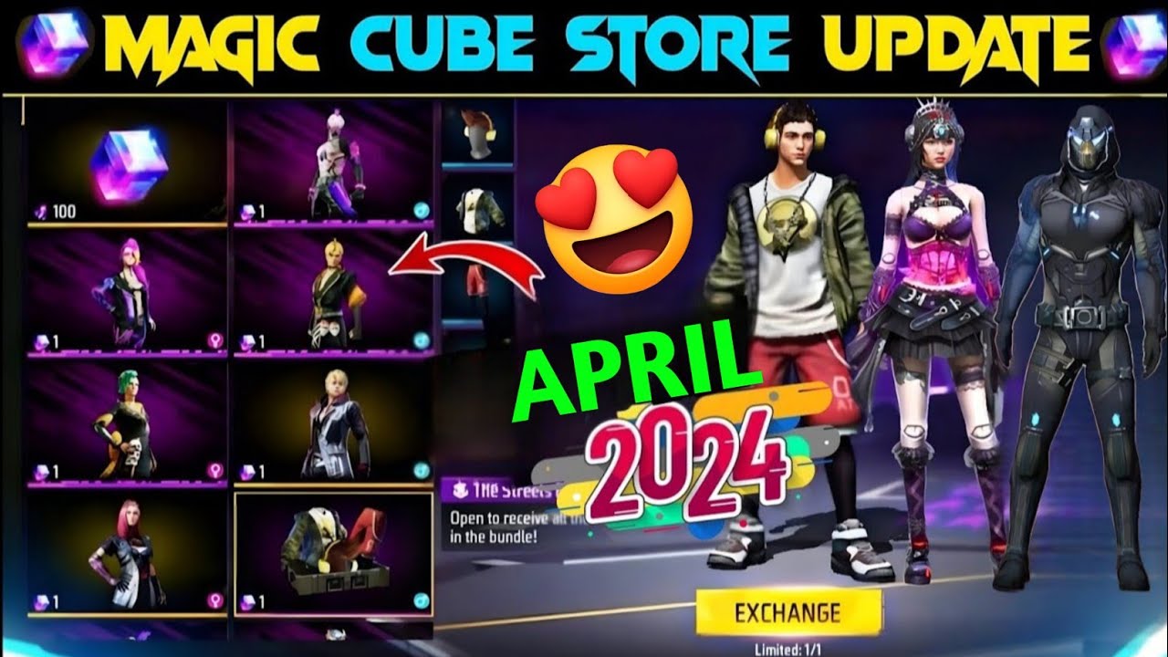 April 2024 Magic Cube Store Update | Next Magic Cube Ob44 Bundle In FF ...
