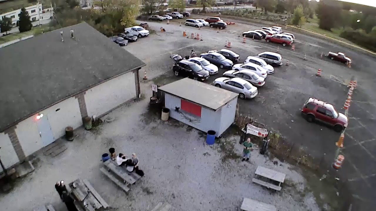 Flight over Bloodview Haunted House with my Sky Viper v2450 - YouTube