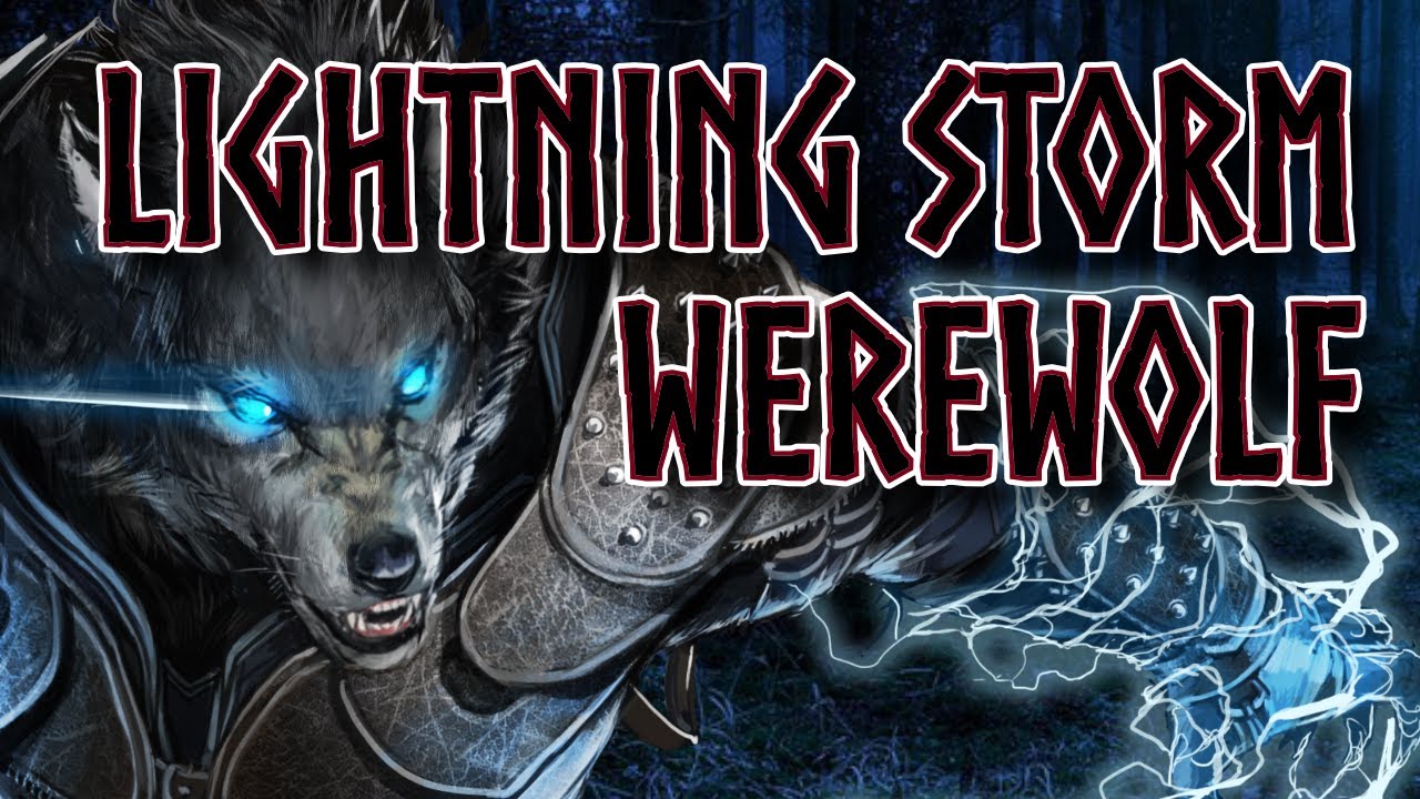 Diablo 4 - The Best Lightning Storm Werewolf Druid - Skills Gear ...