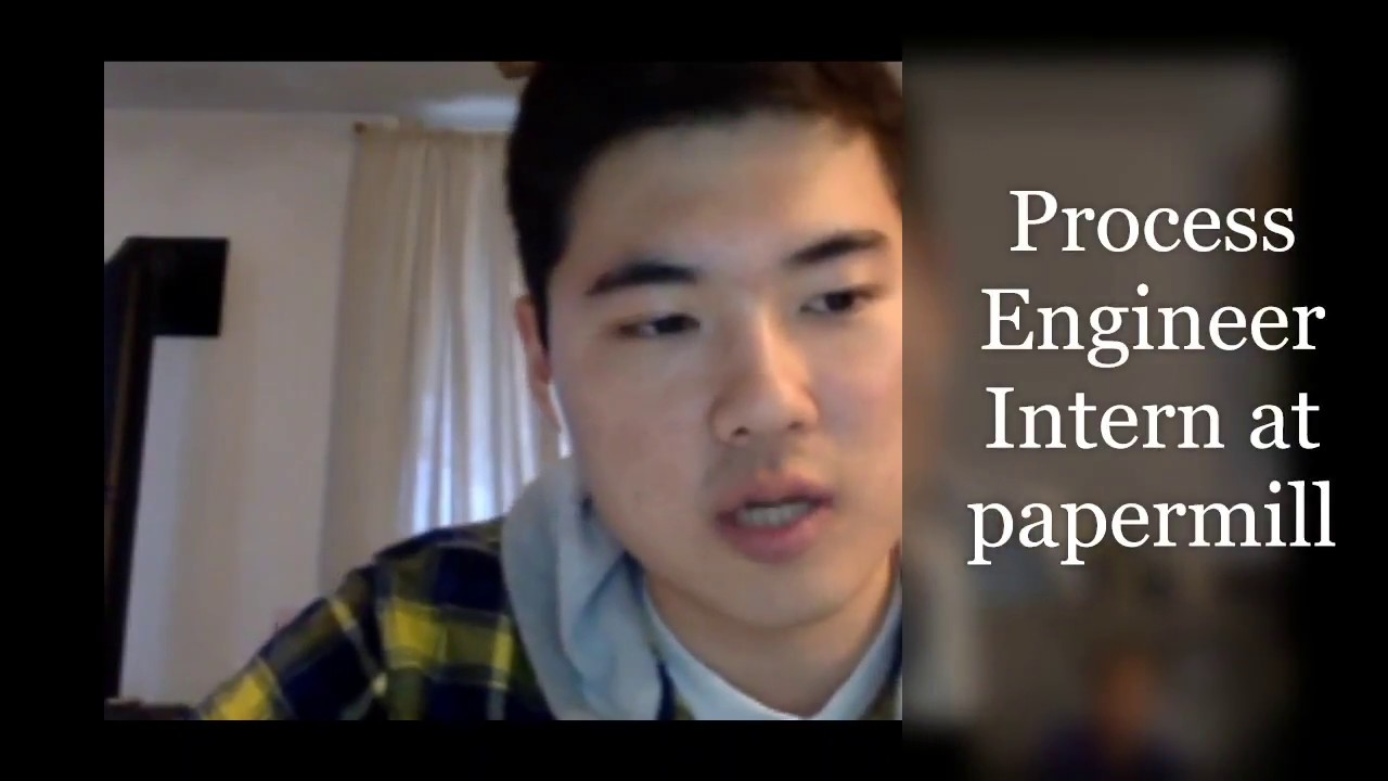 Working Life: Process Engineer Intern at a papermill - YouTube