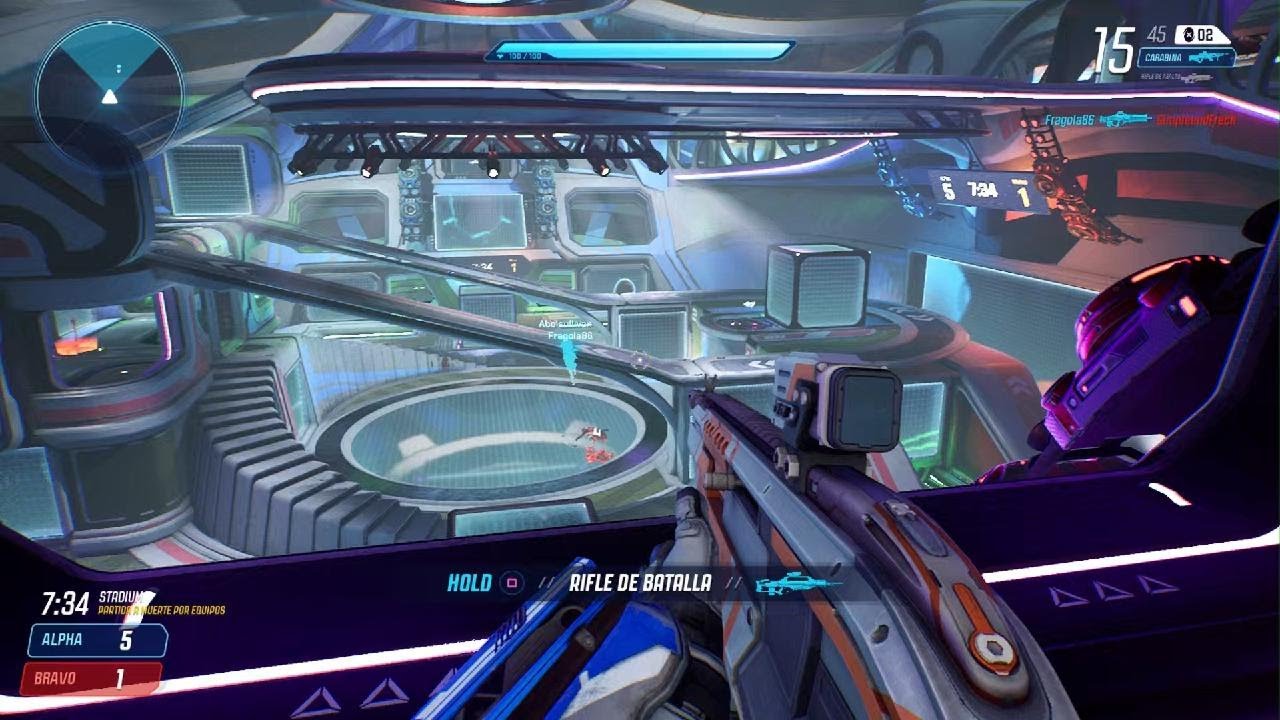 Splitgate - Mi primera partida!!! 19/7 - YouTube