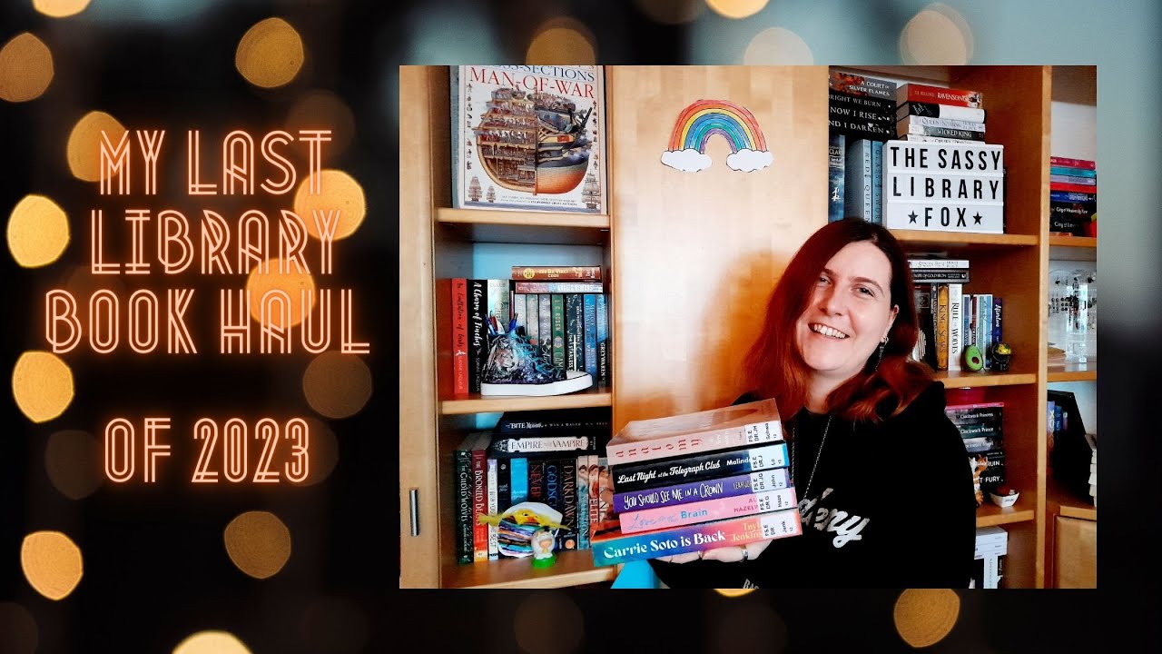 Last Library Book Haul of 2023 - Where Did The Year Go?! O_o - YouTube