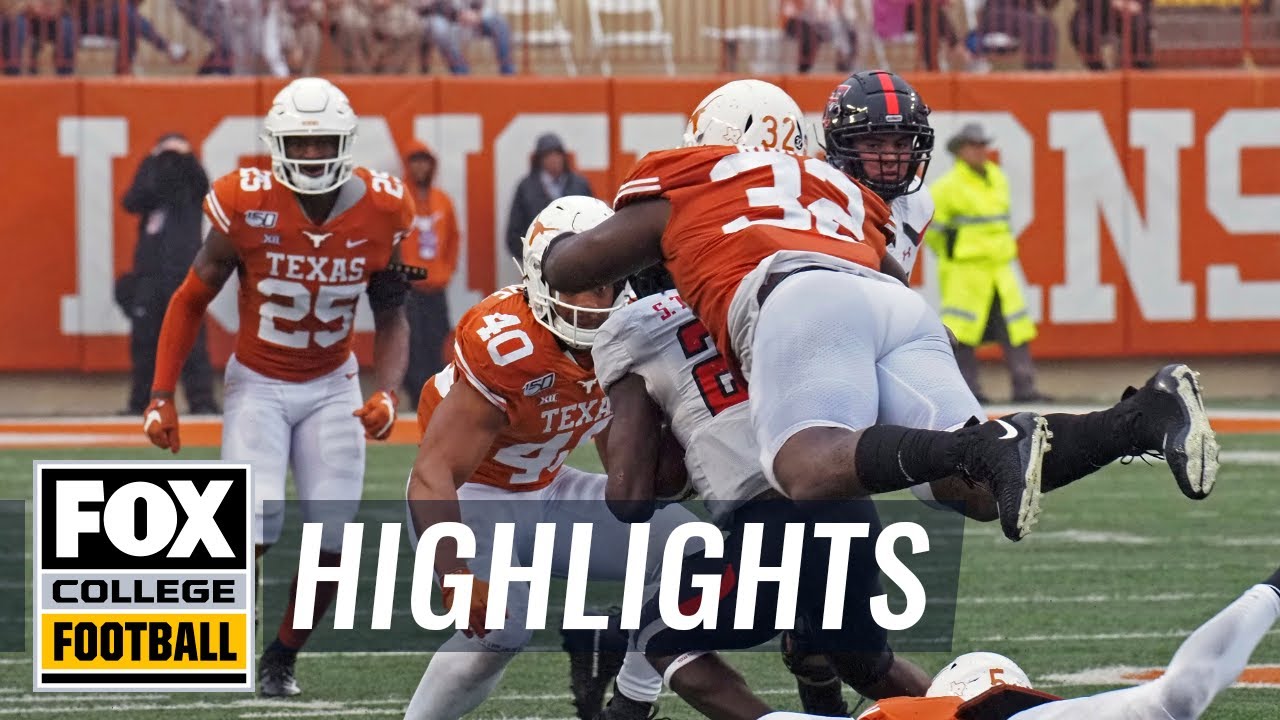 Texas rolls over Texas Tech 49-24, after falling behind early ...