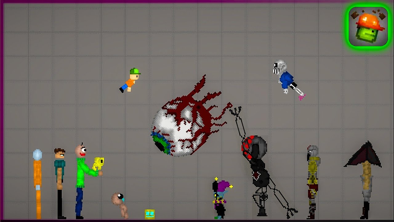 MEGA DJOIN mob pack Melon Playground Download - YouTube