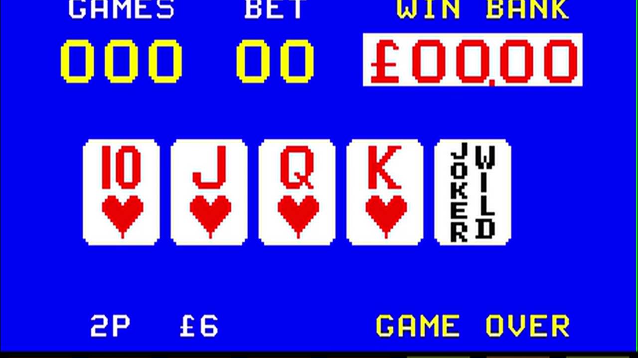 Noraut Poker (Noraut Ltd. 1988) Attract Mode 60fps - YouTube