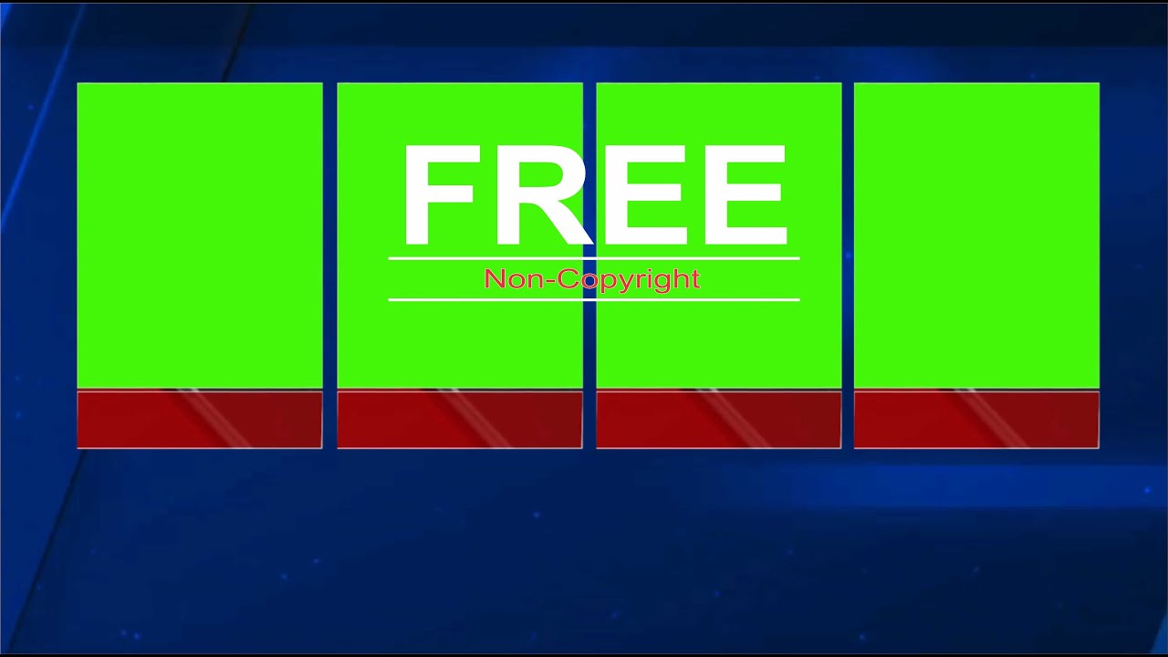 Green Screen Talk Show Box || News Channel Green Screen Box - YouTube