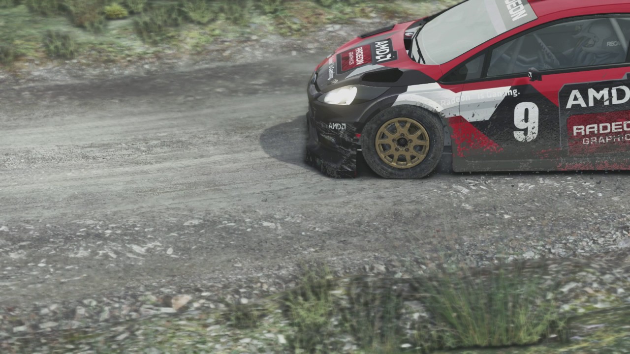 Dirt Rally-ford Fiesta WRC action and crash in 1 - YouTube