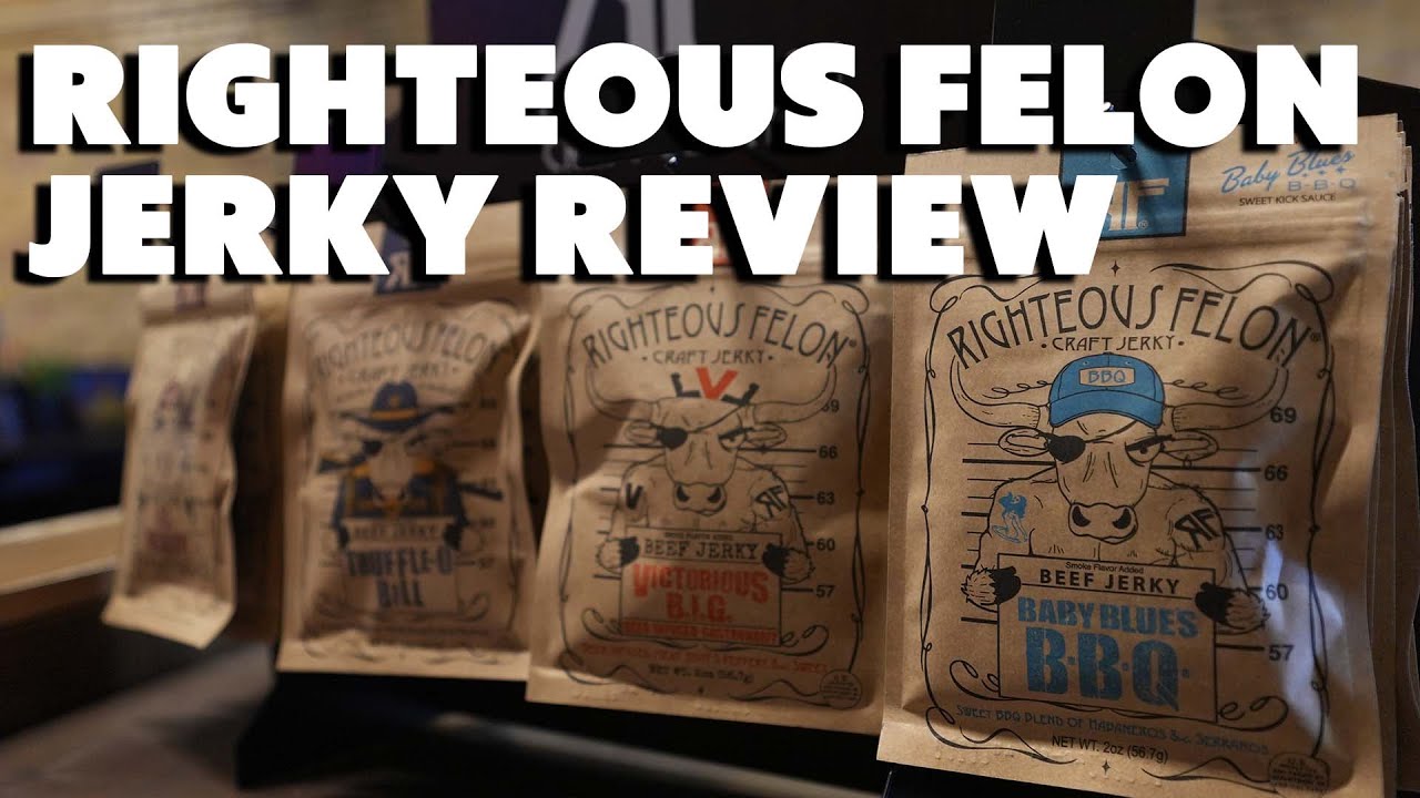 Righteous Felon Jerky Review - YouTube