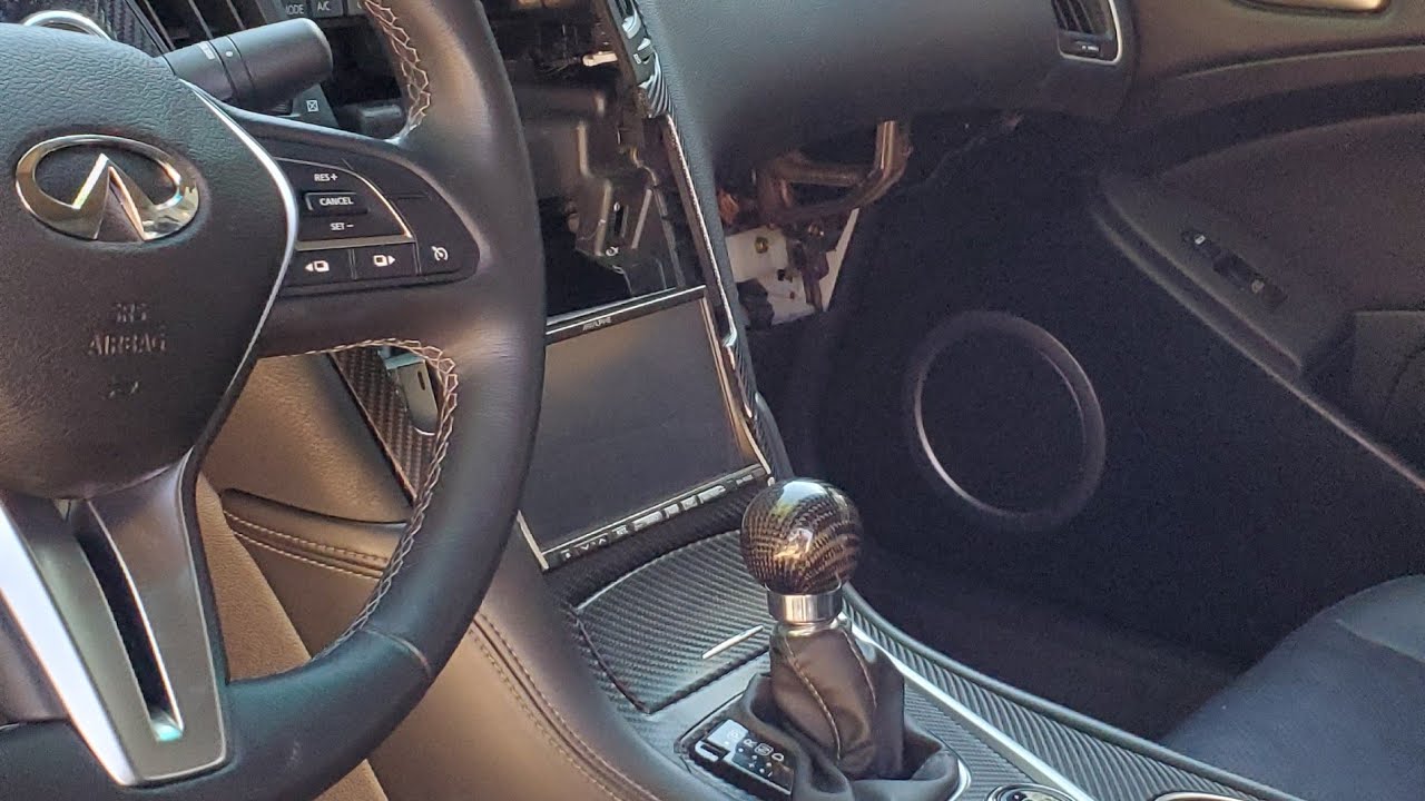Infiniti g35 interior upgrade. - YouTube