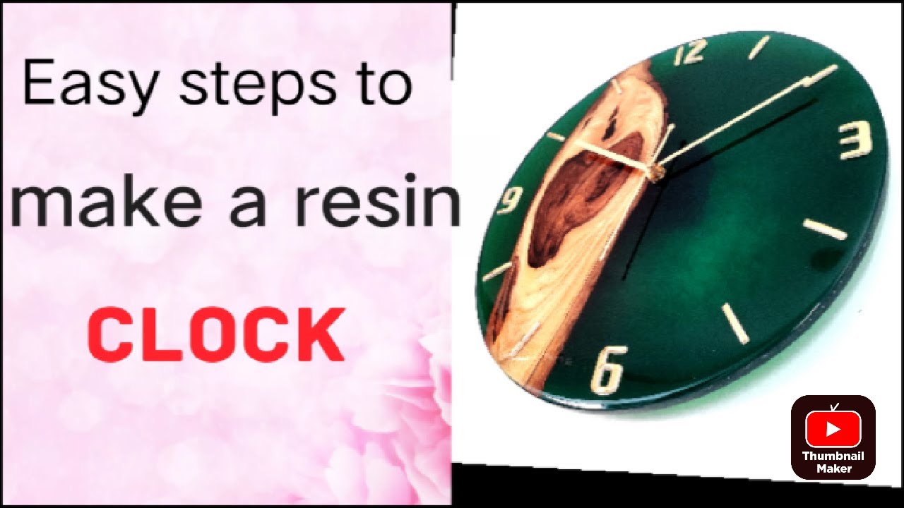HOW TO MAKE A RESIN CLOCK EPOXYRESIN ART TRANSPIRENT WOODEN CLOCK HOW TO MAKE A RESIN CLOCK EPOXYRESIN ART TRANSPIRENT WOODEN CLOCK