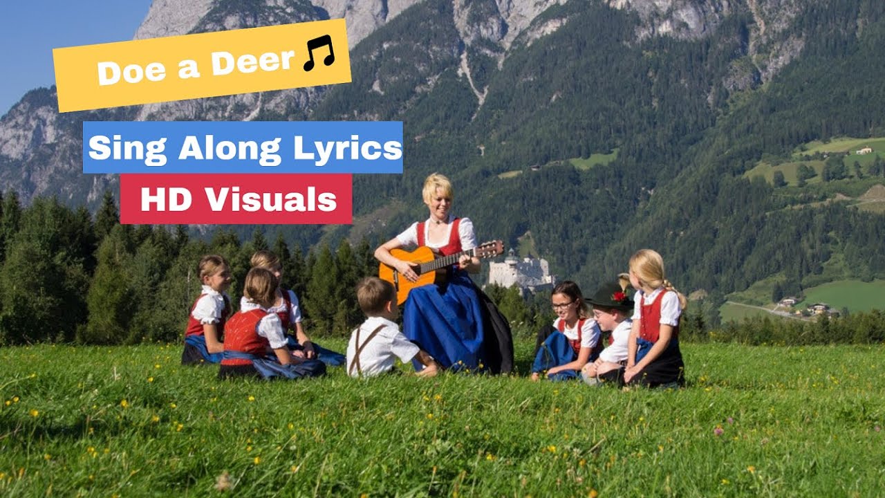 Do Re Me-Sing along Lyrics with HD visuals - YouTube