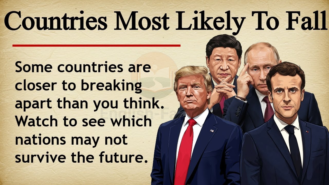 Countries that are Most Likely To Fall 🌍📉 || Learn English Through ...