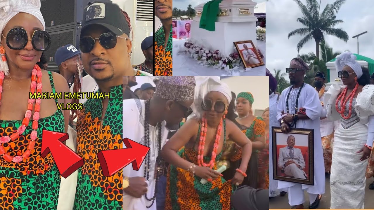 Video Ini Edo Her Hubby Ik & Brother Pay Last Respect to her Father As ...