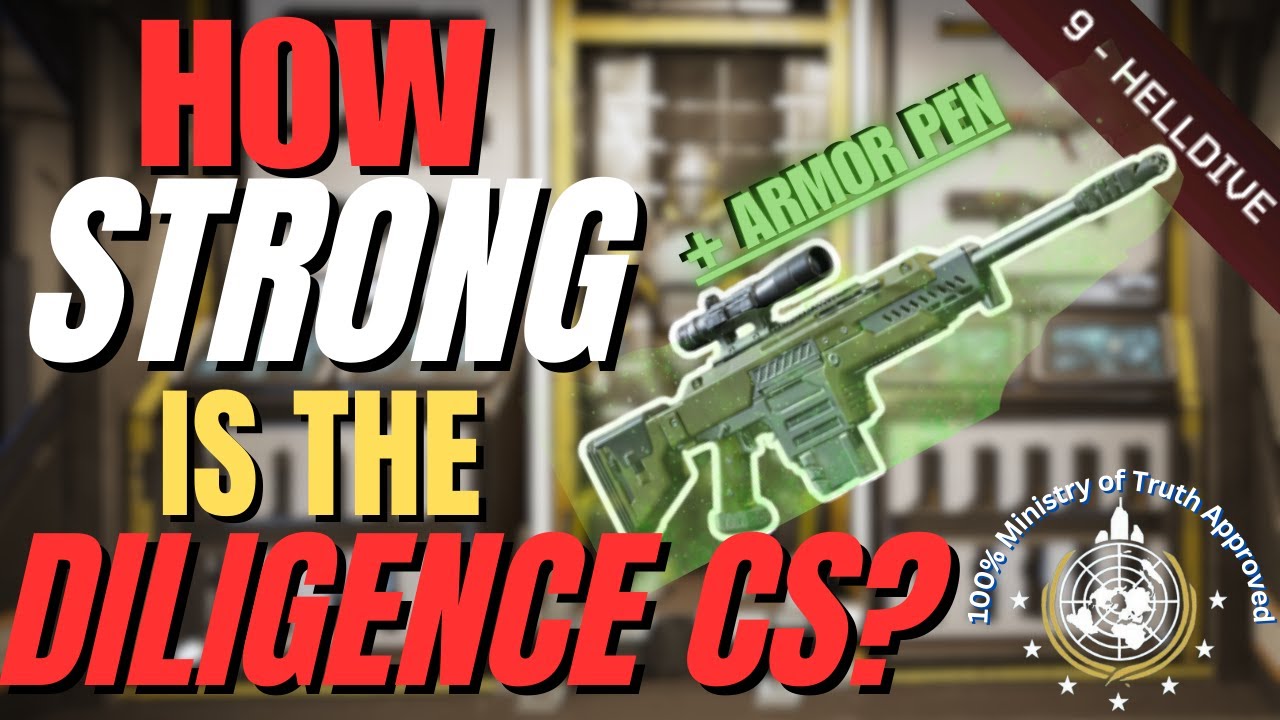 Diligence Counter Sniper Stress Test & BREAKDOWN in Helldivers 2 - YouTube