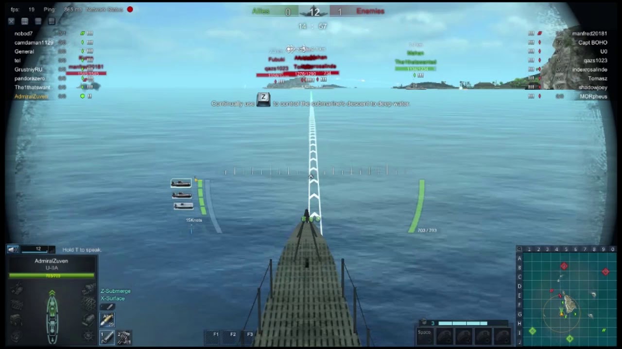 Steel Ocean|Gameplay|German U-Boat U 11| Low end PC - YouTube