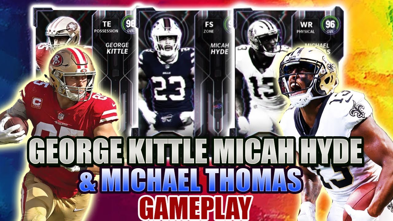 LTD MICHAEL THOMAS, MICAH HYDE & TOTW GEORGE KITTLEGAMEPLAY! MADDEN 23 ...
