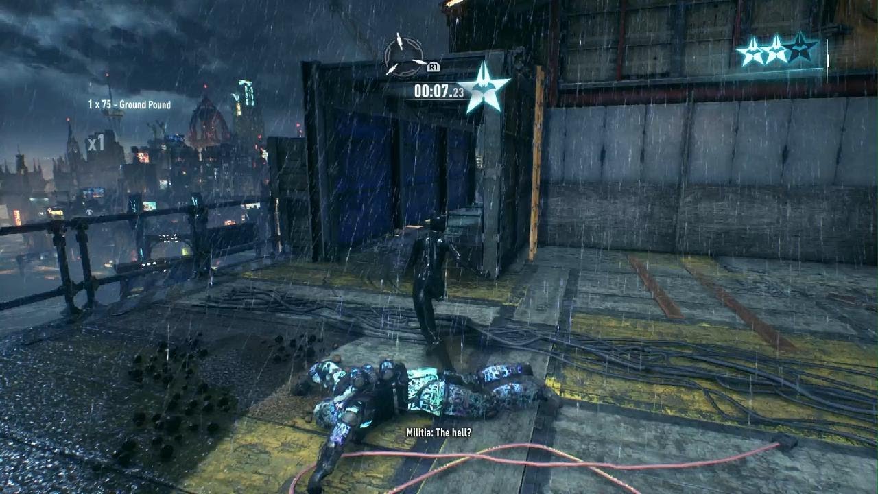 BATMAN: ARKHAM KNIGHT Vertigo (Catwoman) - YouTube