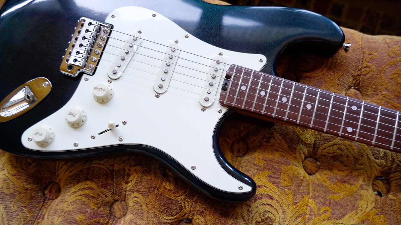 Latitude Equator Strat-Type Electric Guitar - A Closer Look - YouTube