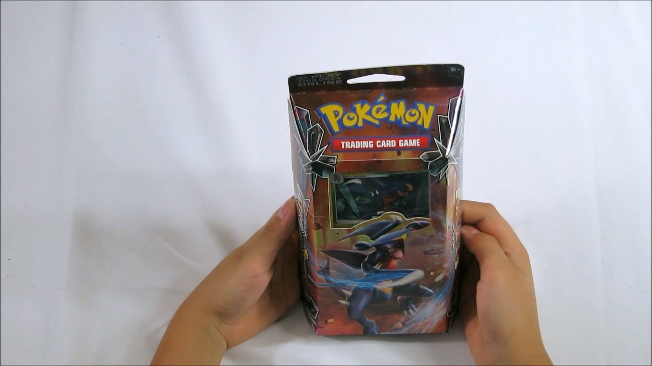Pokemon TCG Opening Mach Strike Theme Deck - YouTube