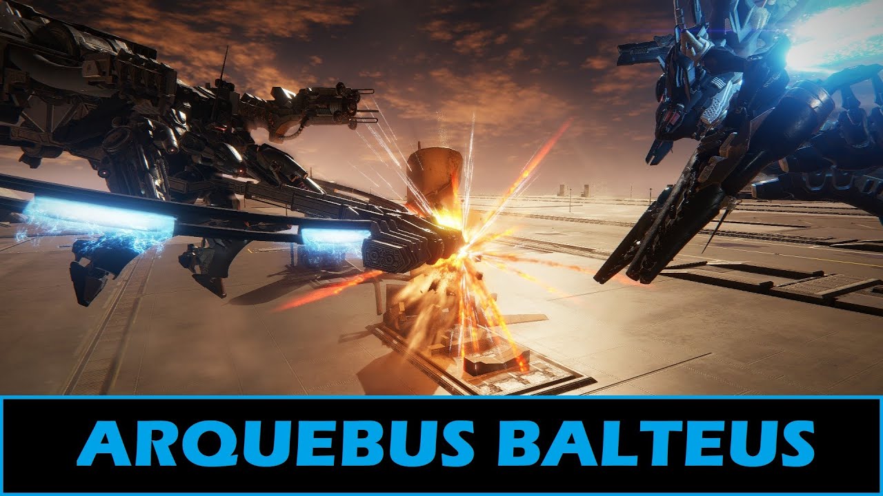 ARQUEBUS BALTEUS Mirror-Match - [Armored Core 6] - YouTube