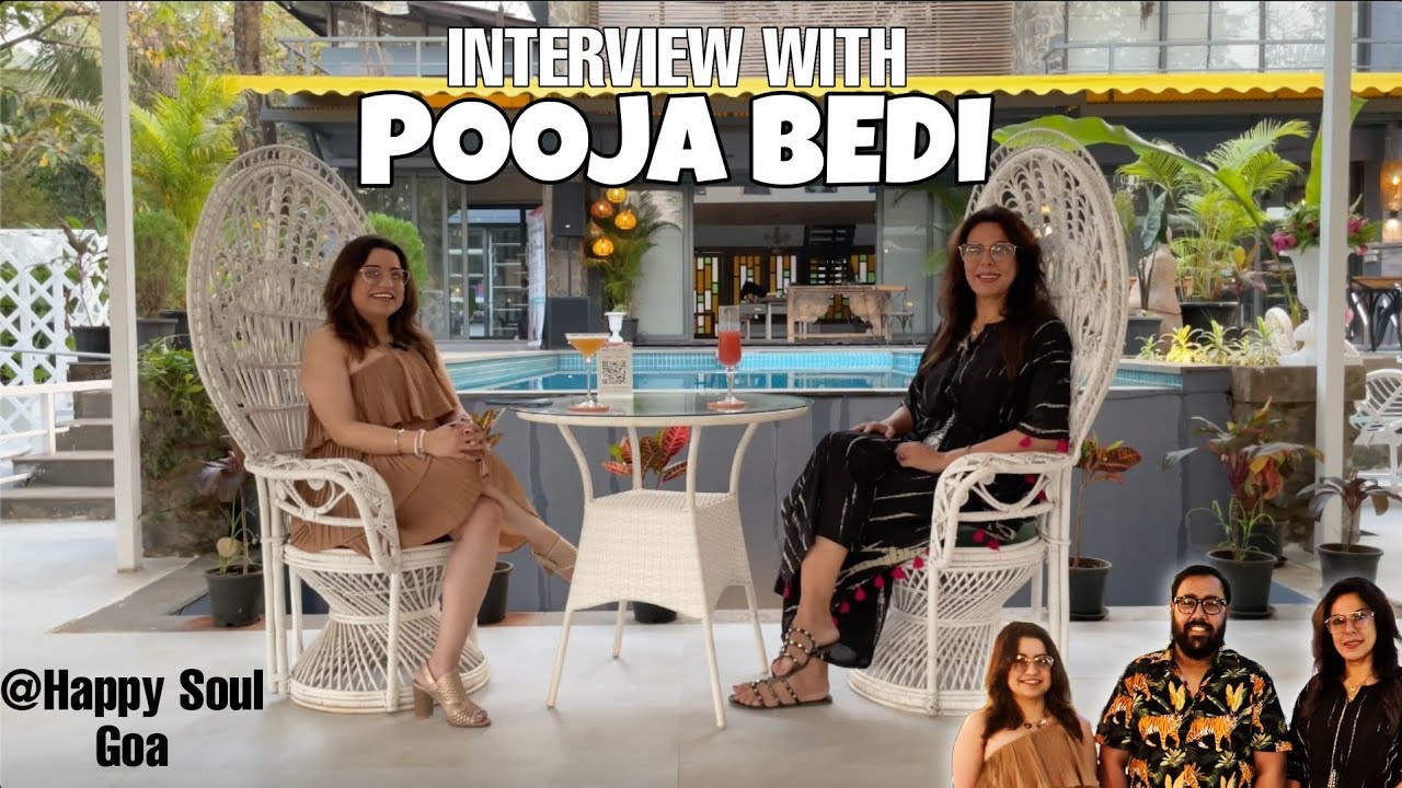 An Evening with Pooja Bedi at Happy Soul Goa | #vegan #cafe #goa ...