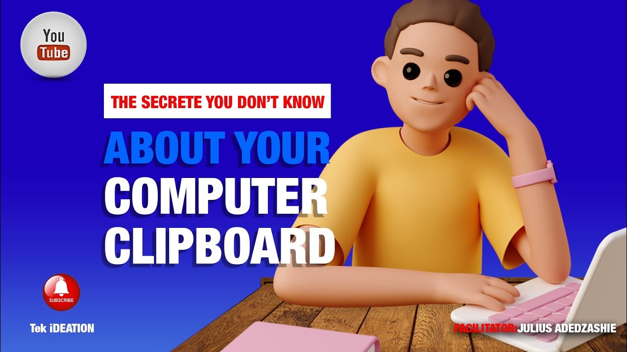 THE SECRETE ABOUT YOUR COMPUTER CLIPBOARD. - YouTube