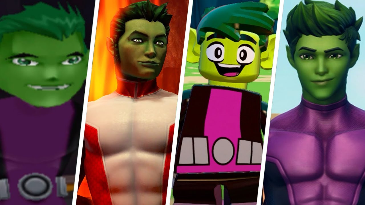 Beast Boy (Teen Titans) Evolution in Games (2006 - Fortnite 2021) - YouTube