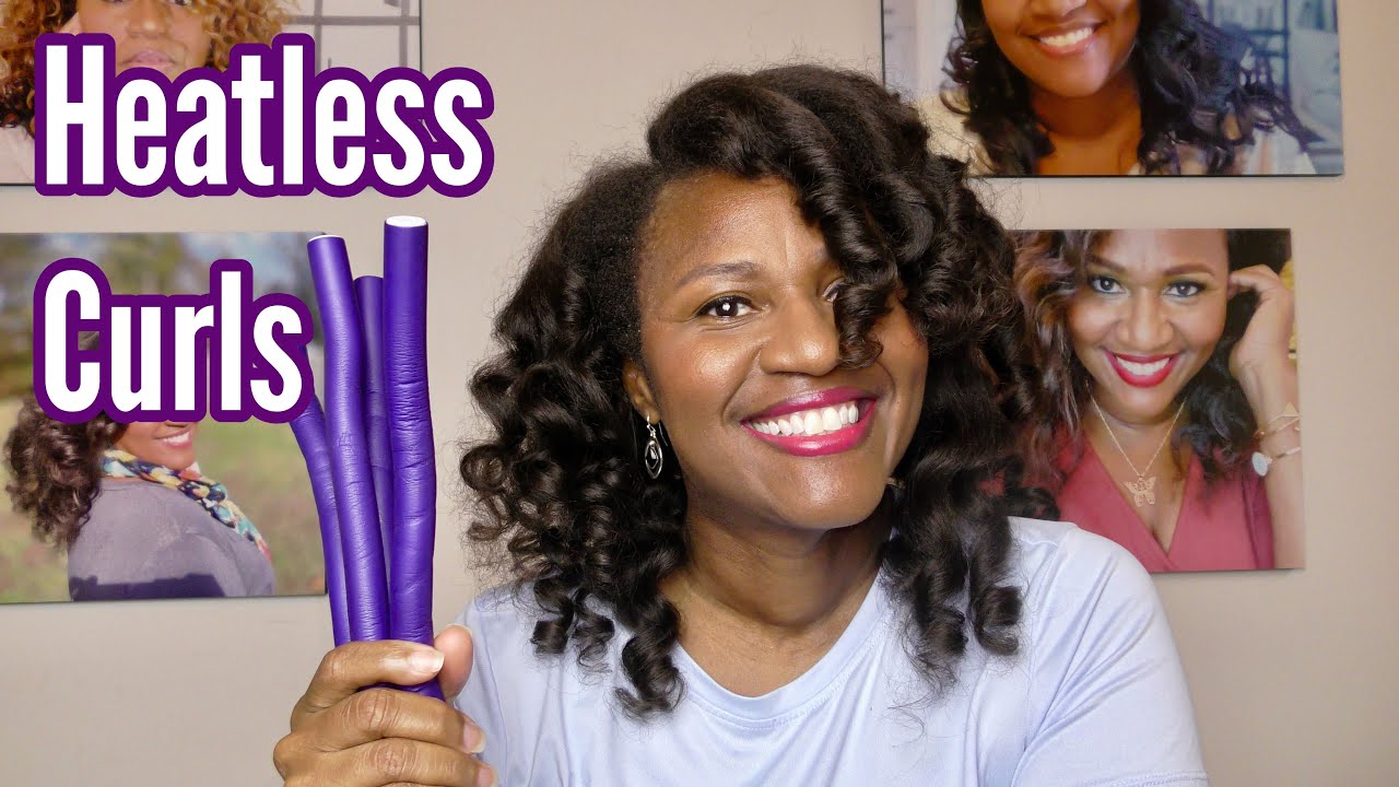 FLEXI ROD SET | FLEXI ROD TUTORIAL ON STRETCHED NATURAL HAIR ...