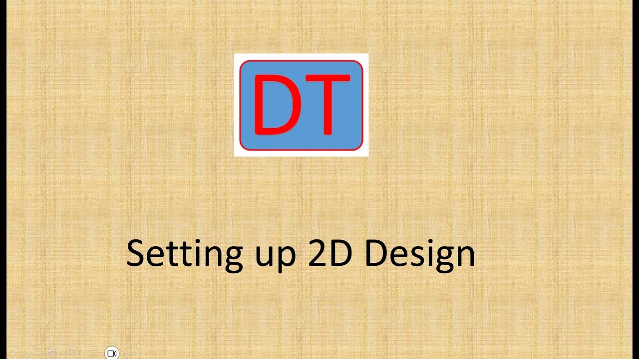 CAD drawing - 2D design page set up - YouTube