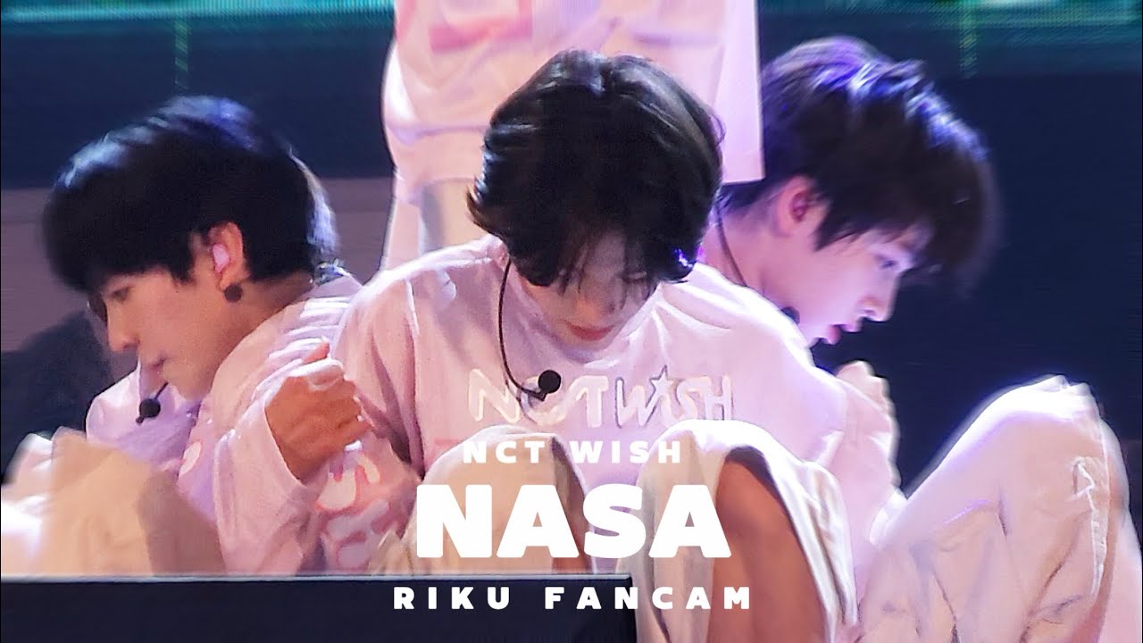 [4K]240608 NCT WISH 「SCHOOL OF WISH 전주」 ‘NASA’ RIKU FANCAM 리쿠 직캠 - YouTube
