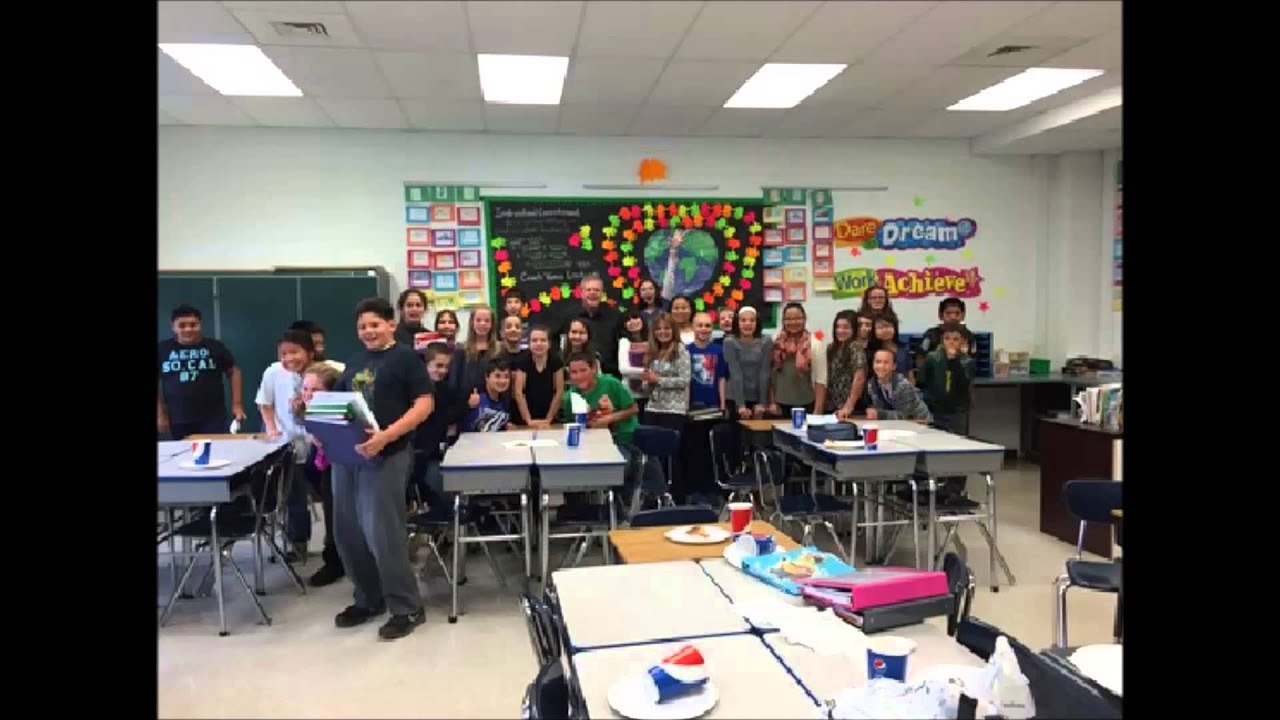 Hammonton Middle School 6th Grade Linda Scully's Class - YouTube