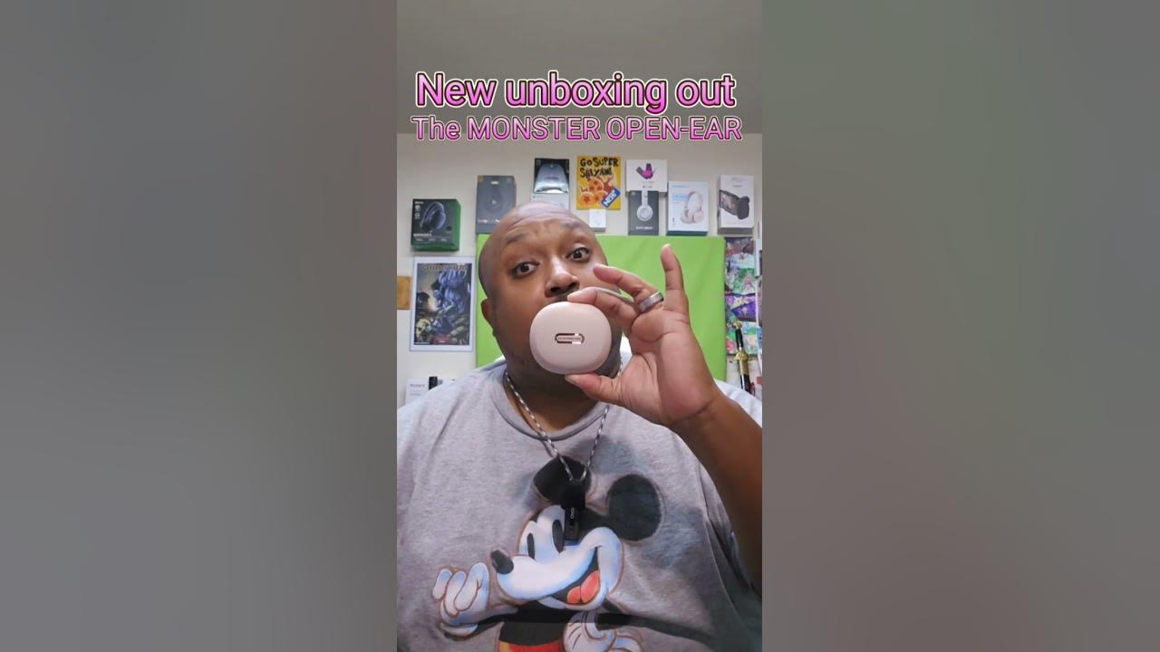 New unboxing out now The MONSTER OPEN-EAR AC120! #openearbud #monster #ac120 - YouTube