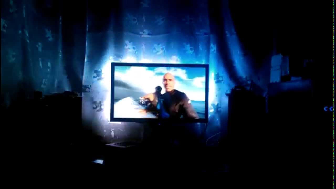 First test of my adalight setup. - YouTube