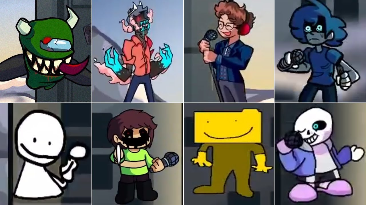 FNF | Ejected But Everyone Sings It - Friday Night Funkin (FNF MOD/HARD ...