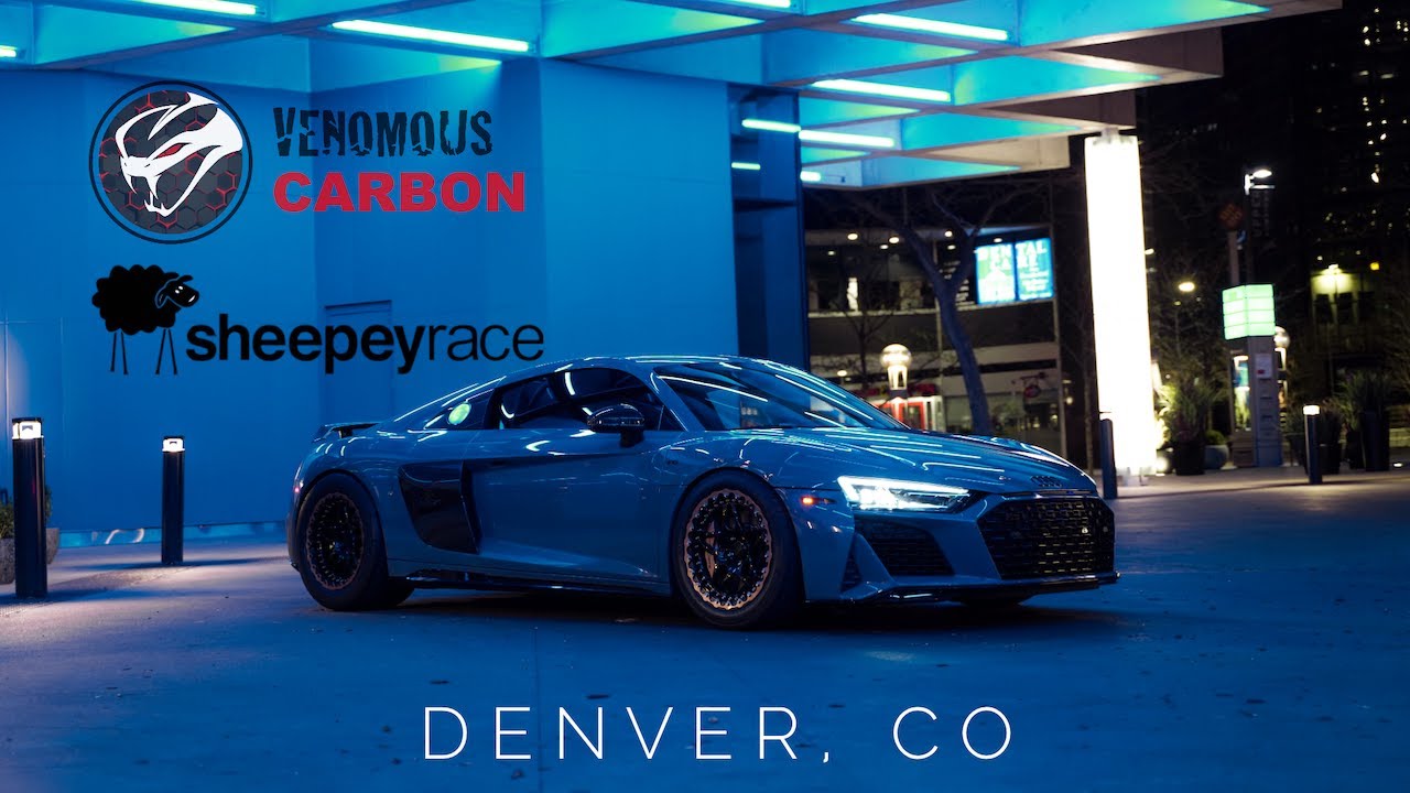 Audi R8 Decennium 4k | Sheepey Race | Denver,CO - YouTube