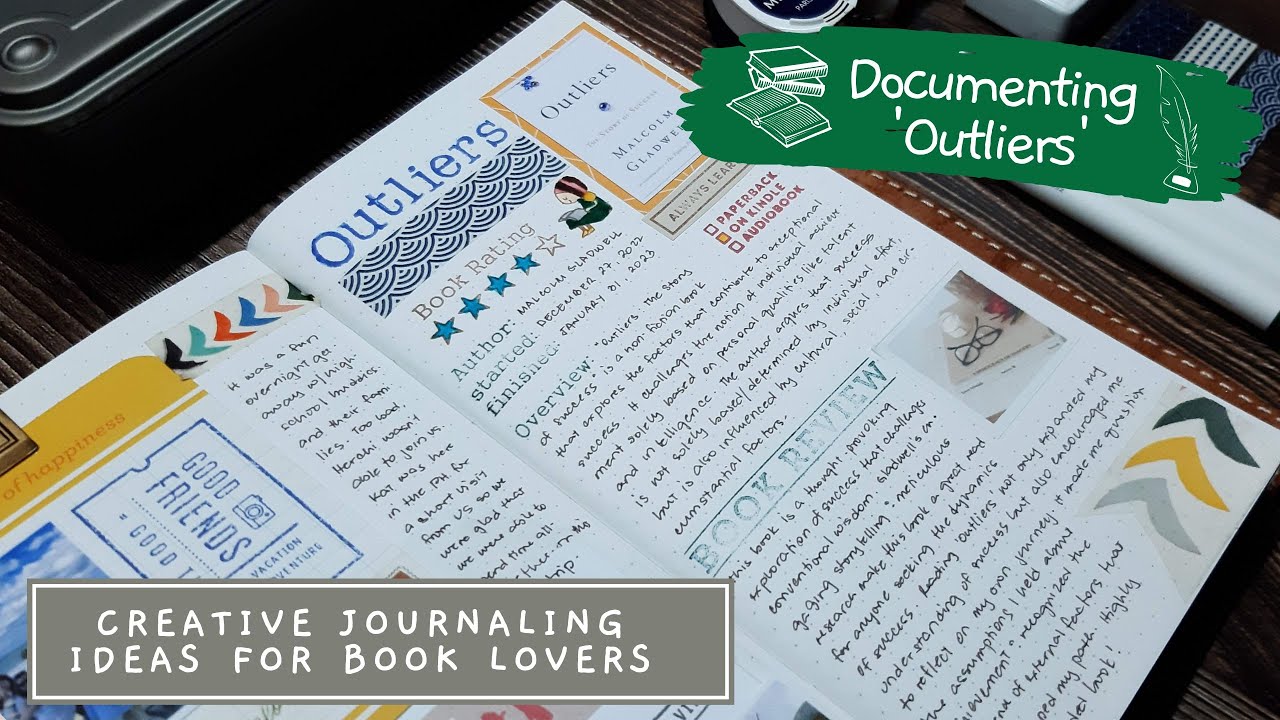 Journal With Me No. 36 🏻 | Documenting 'Outliers' 📚 | Creative ...