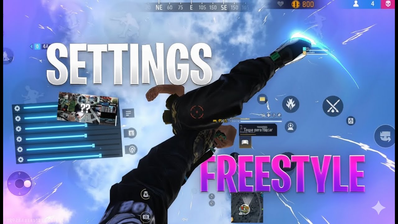🤯 Sadx FF's SECRET "FREESTYLE GOD" Settings & 100% HEADSHOT RATE! 🇧🇷 ...