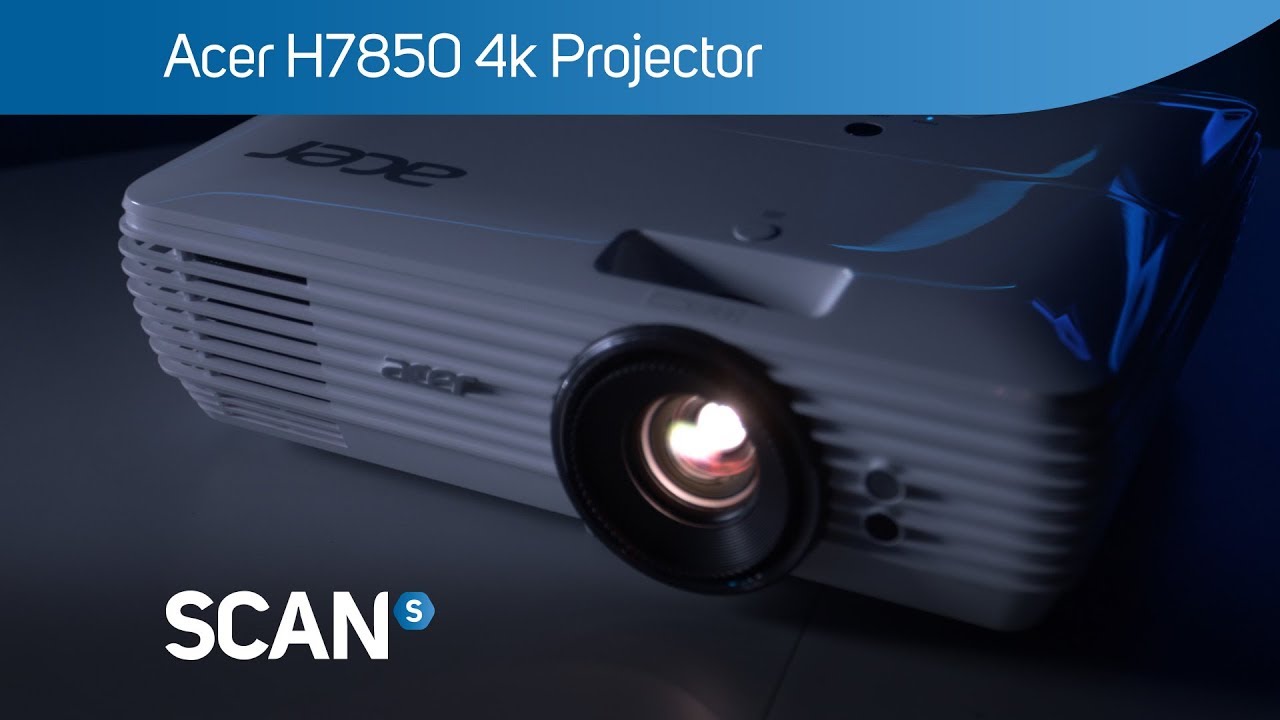 ACER H7850 4K HDR Projector - Overview - YouTube