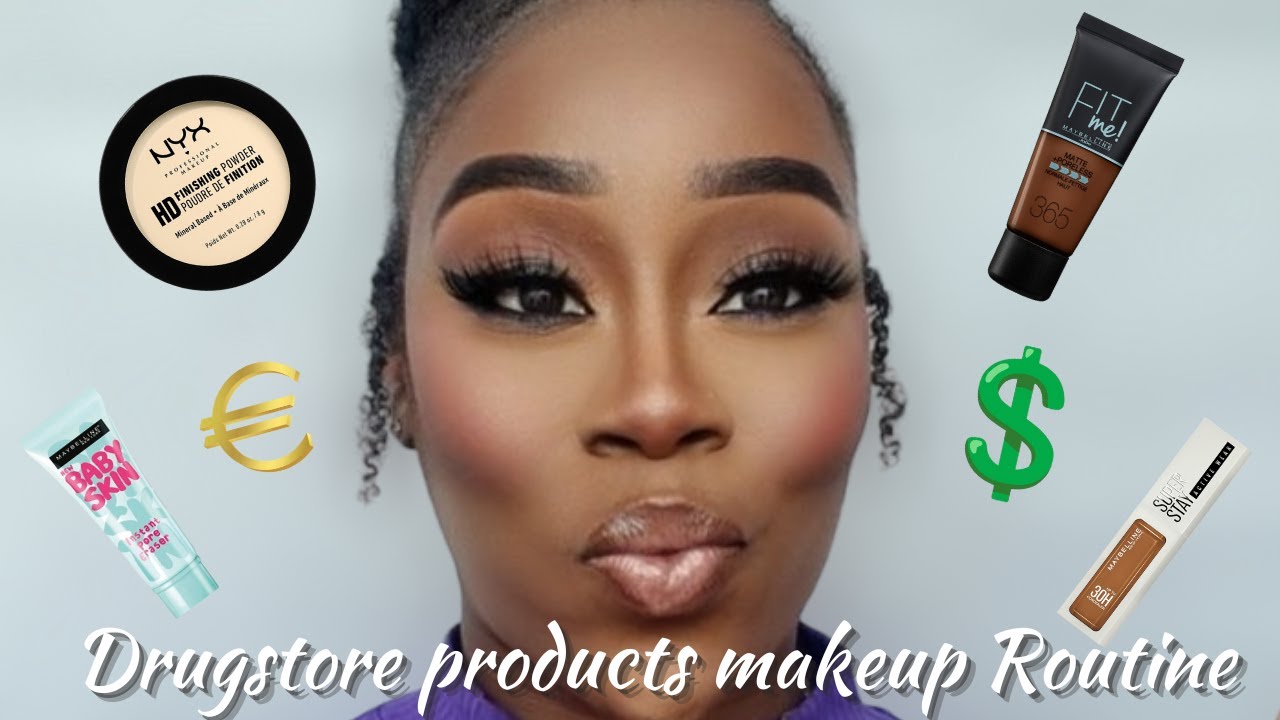 How to become a BADDIE on a BUDGET| Drugstore Products | WOC | Vino ...