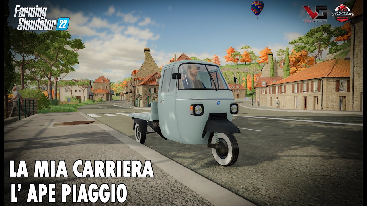 FARMING SIMULATOR 22 L' APE PIAGGIO - ALEXFARMER - YouTube