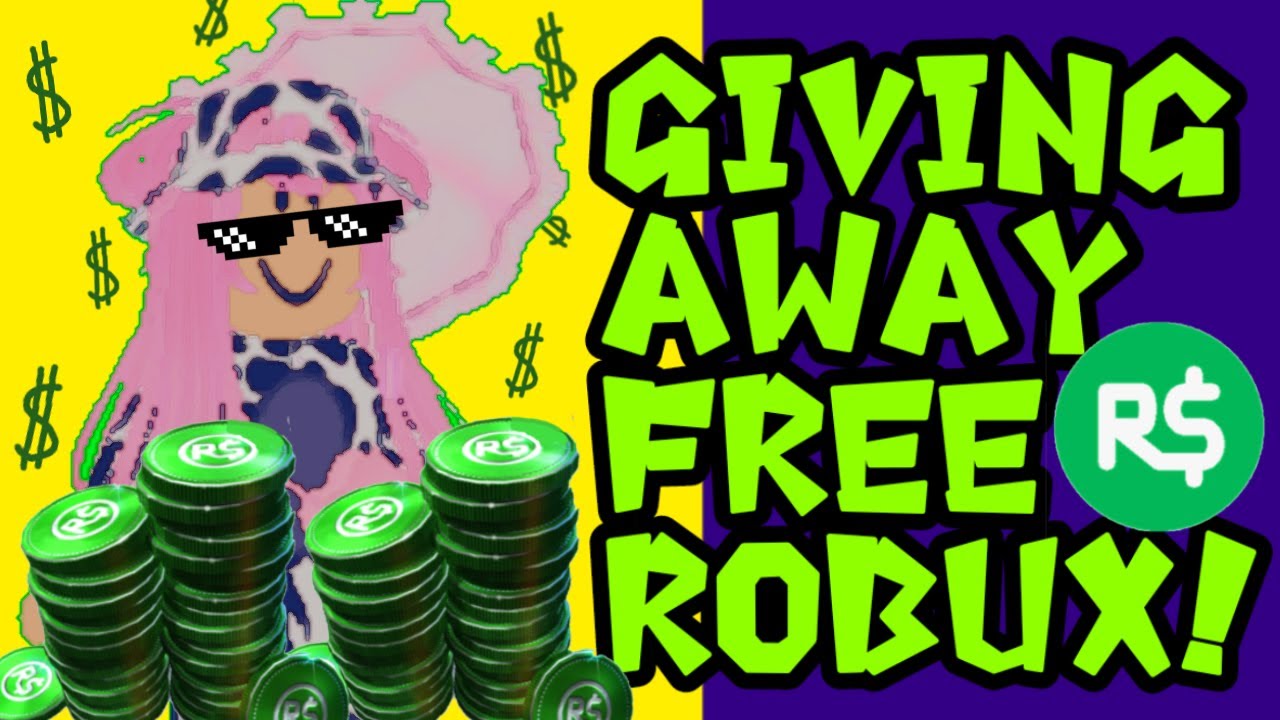 Robux Giveaway: 100 FREE ROBUX! (Code pinned in comments below) - YouTube